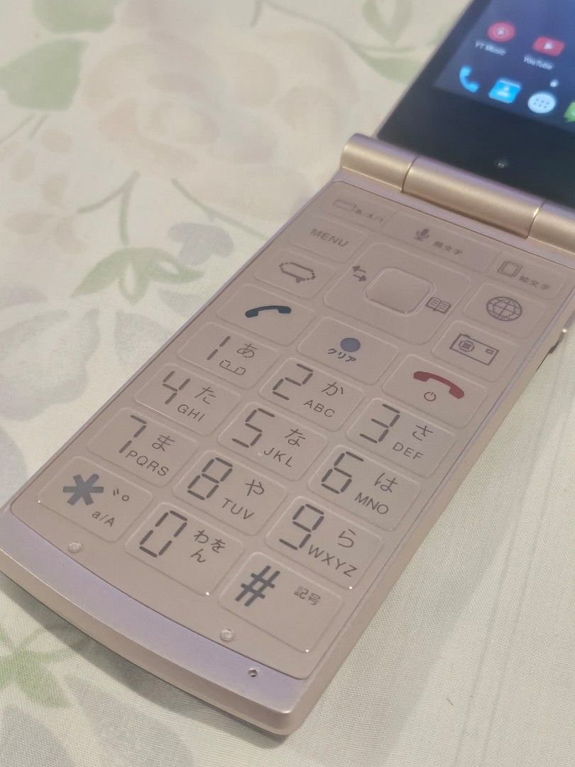 MODE 1 Retro MD-02P Japanese Android Clamshell Flip Phone, Mobile ...