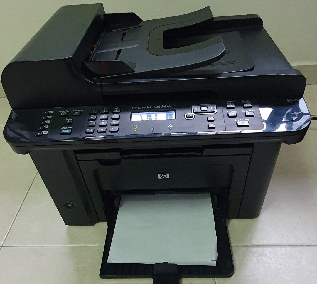Monochrome HP Laserjet PRO M1536, Computers & Tech, Printers, Scanners ...
