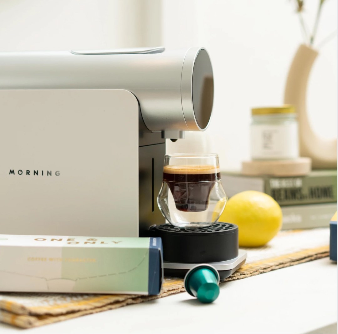 Morning Coffee Machine (White), TV & Home Appliances, Kitchen ...