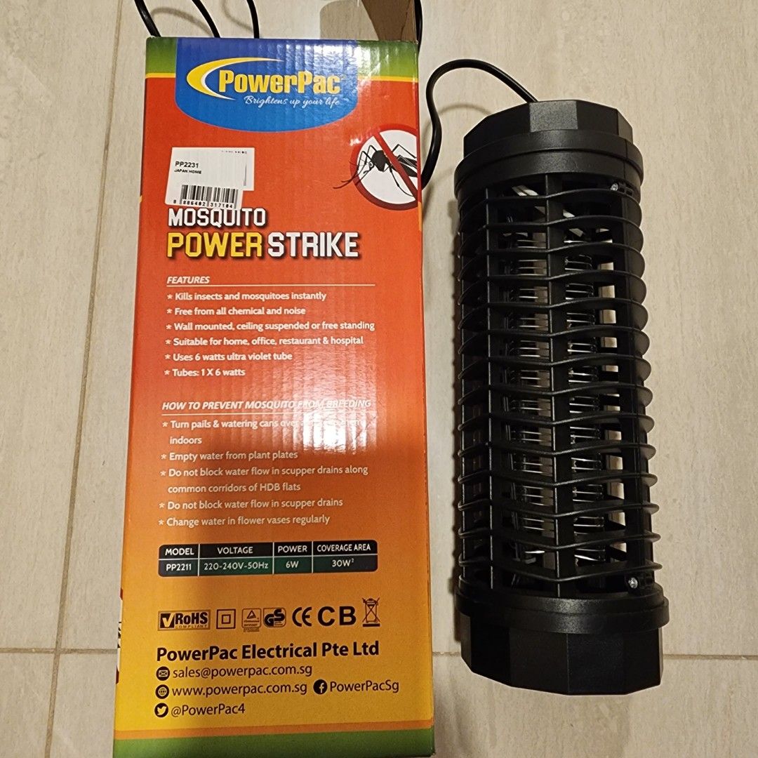 Mosquito killer. Power strike, TV & Home Appliances, Other Home ...