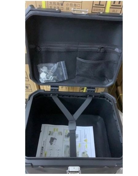 Motorcycle Top Box ABS Plastic Top Box 45L REAR BOX BIKE REAR BOX ...