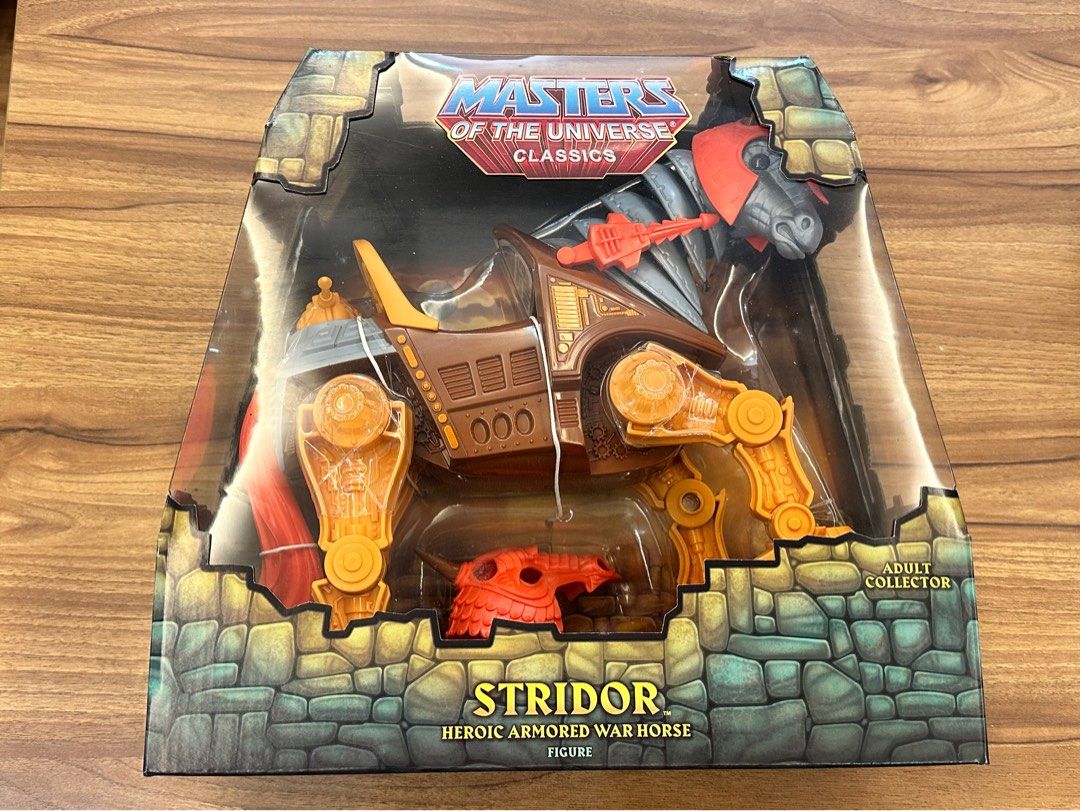 MOTUC STRIDOR Heroic War Horse MISB Matty Masters Of the Universe ...