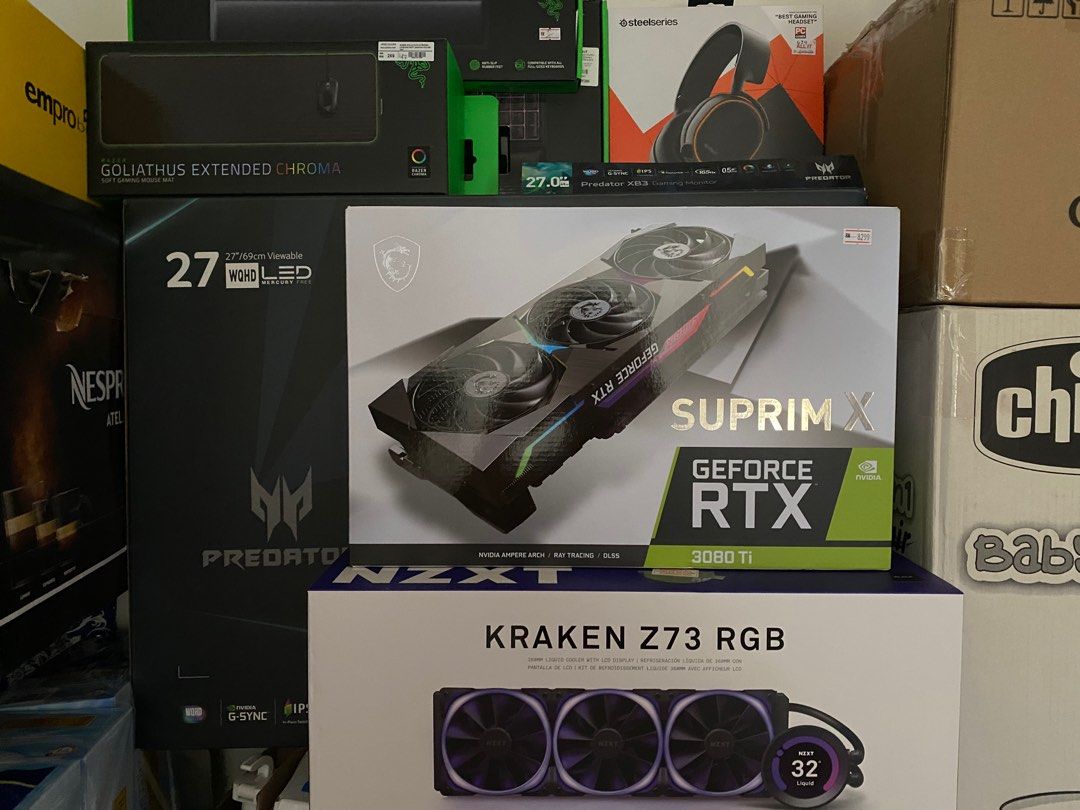 MSI RTX 3080 ti Suprim X, Computers & Tech, Parts & Accessories ...