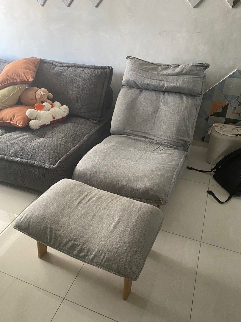 Muji lounge chair, Furniture & Home Living, Furniture, Chairs on Carousell