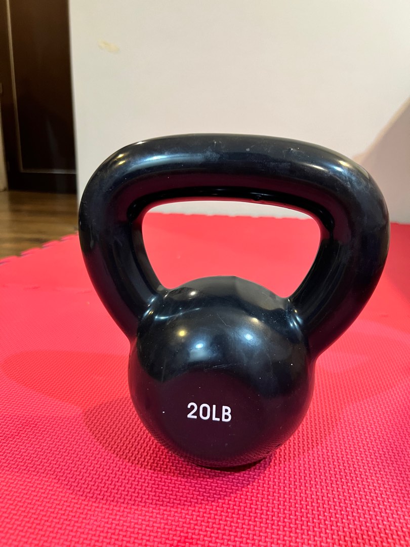 Muscle Power 20LB/9KG Kettlebell, Sports Equipment, Exercise & Fitness, Weights & Dumbbells on ...
