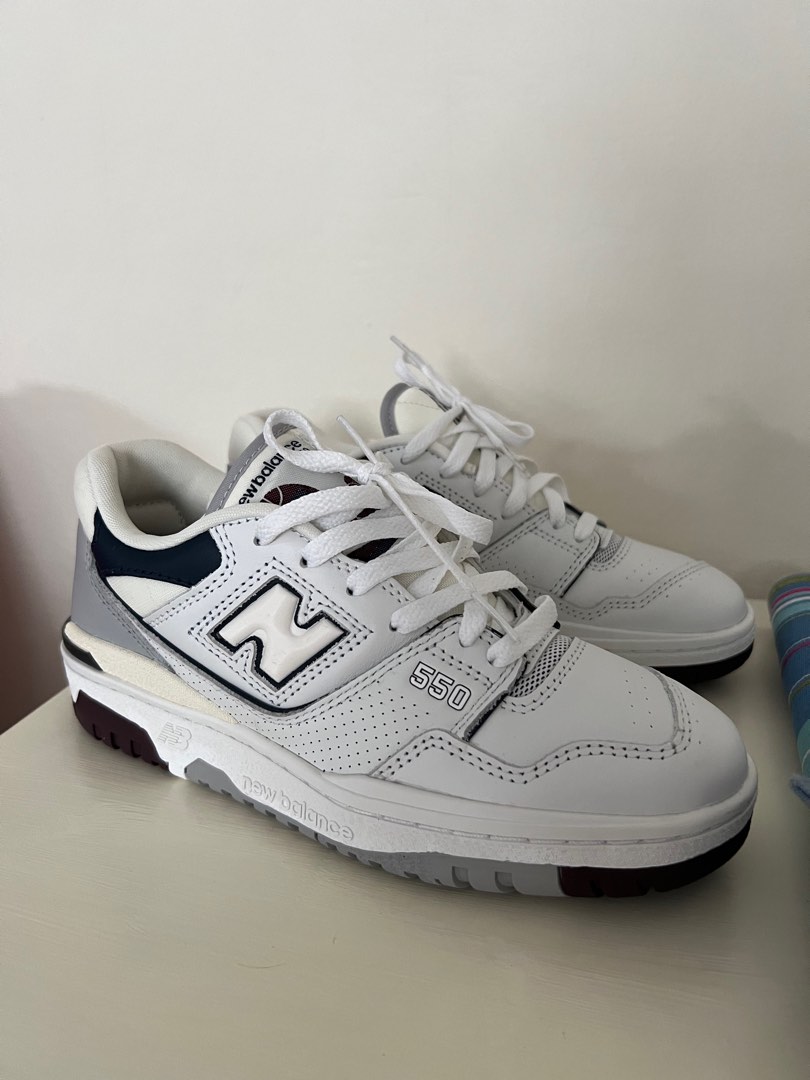 New Balance 550, Women's Fashion, Footwear, Sneakers on Carousell