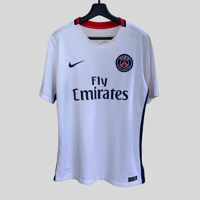 Nike Fly Emirates Paris Home Football Jersey Shirt, Men's Fashion, Tops ...