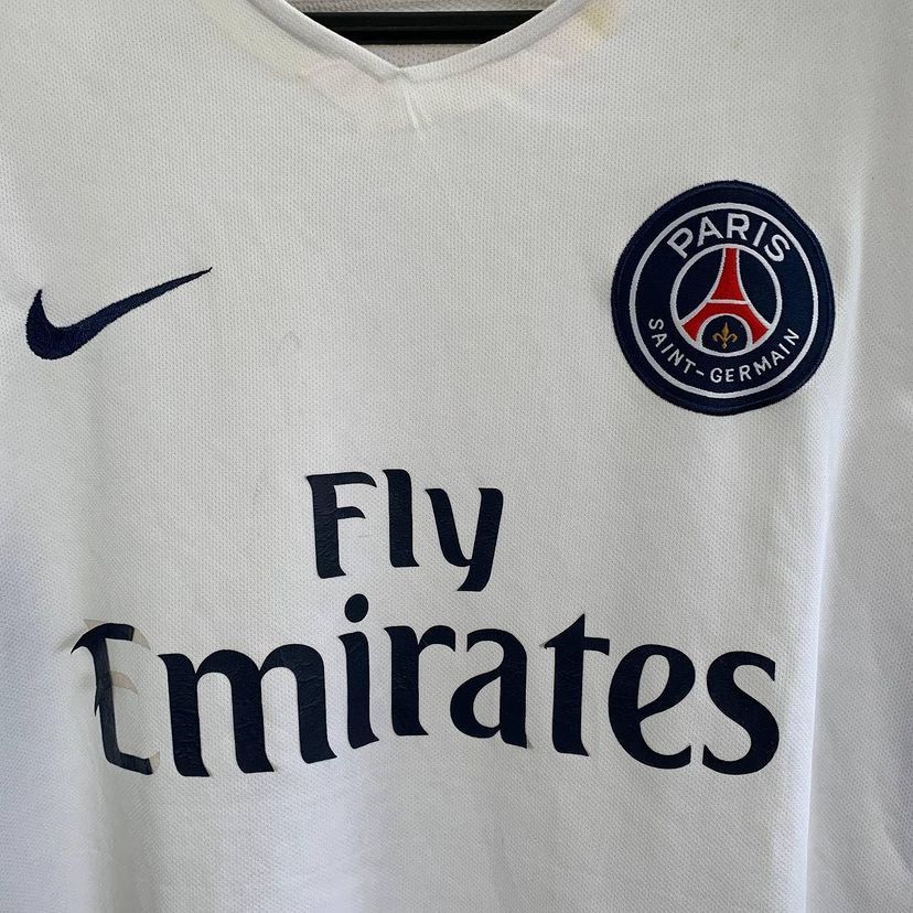 Nike Fly Emirates Paris Home Football Jersey Shirt, Men's Fashion, Tops ...