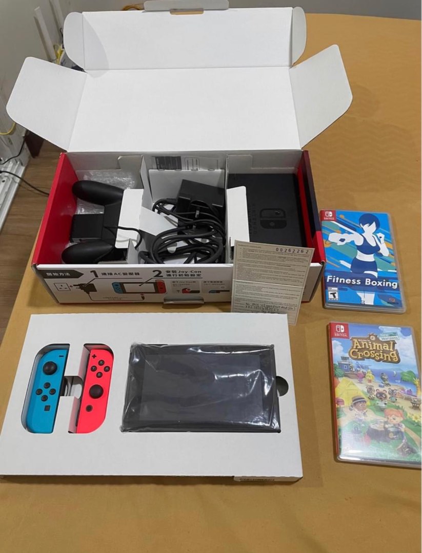 Nintendo Switch Barely Used, Video Gaming, Video Game Consoles ...