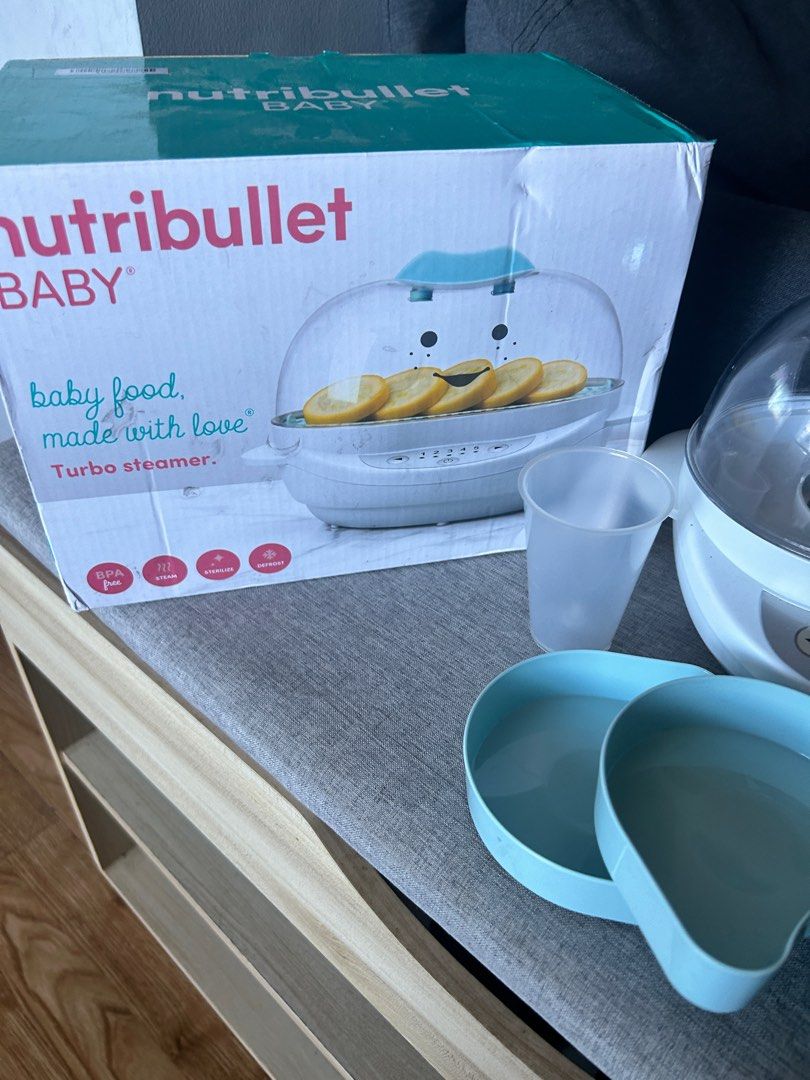 Nutribullet baby turbo steamer, Babies & Kids, Nursing & Feeding ...