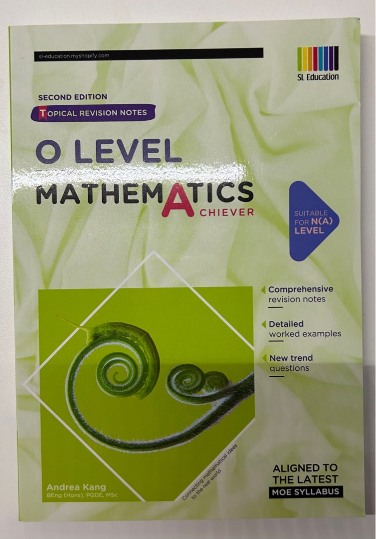 O Level Mathematics Achiever revision notes, Hobbies & Toys, Books ...
