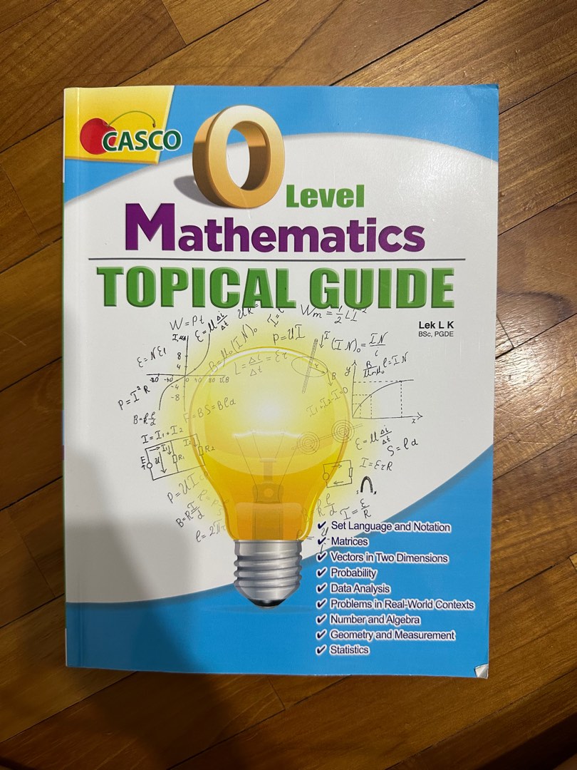O Level EMATH Topical Guide, Hobbies & Toys, Books & Magazines ...