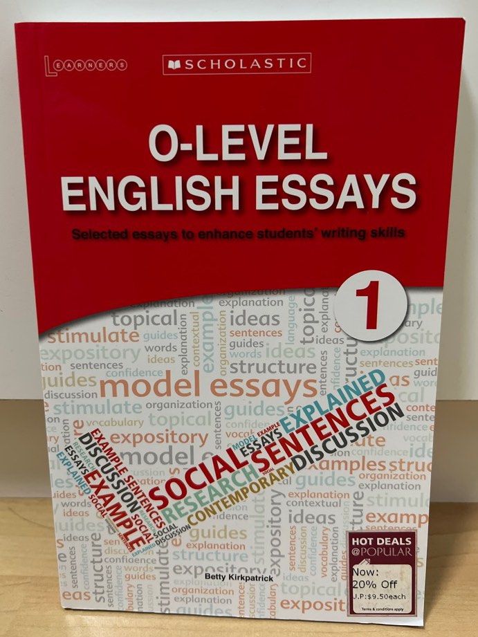 O Level English Essays, Hobbies & Toys, Books & Magazines, Assessment ...