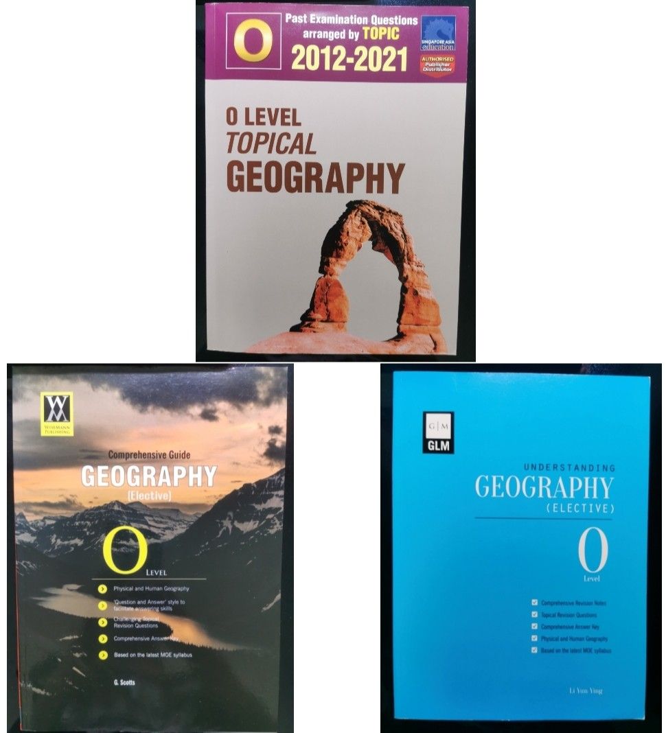 O Level Geography Topical TYS + O Level Geography Assessment Books ...