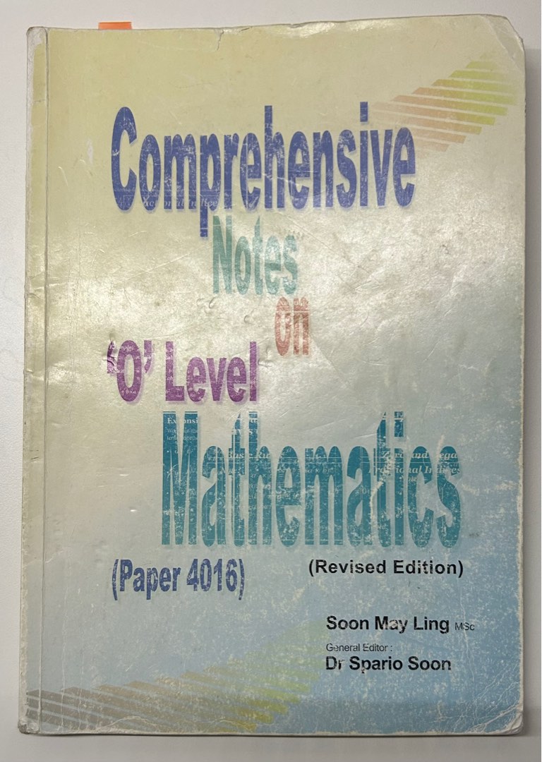 O Level Mathematics Comprehensive notes, Hobbies & Toys, Books ...
