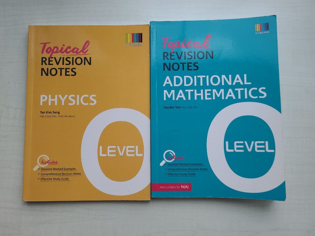 O Level Topical Revision Notes, Hobbies & Toys, Books & Magazines ...