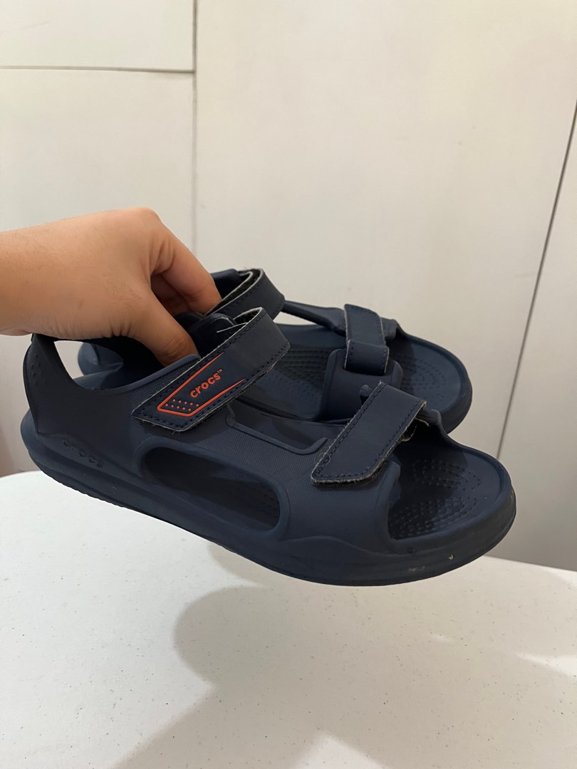 Original Crocs Iconic Comfort, Babies & Kids, Babies & Kids Fashion on ...