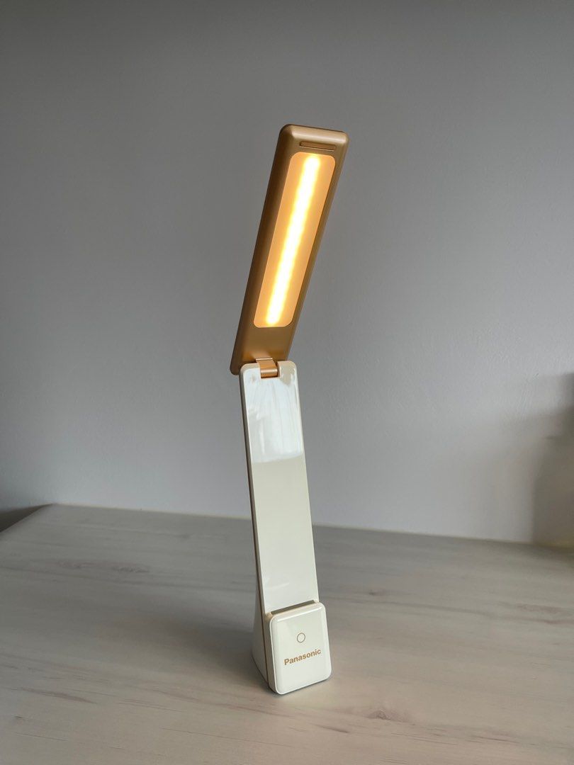 Panasonic LED Desk Lamp HHGLT0339W88L, Furniture & Home Living ...