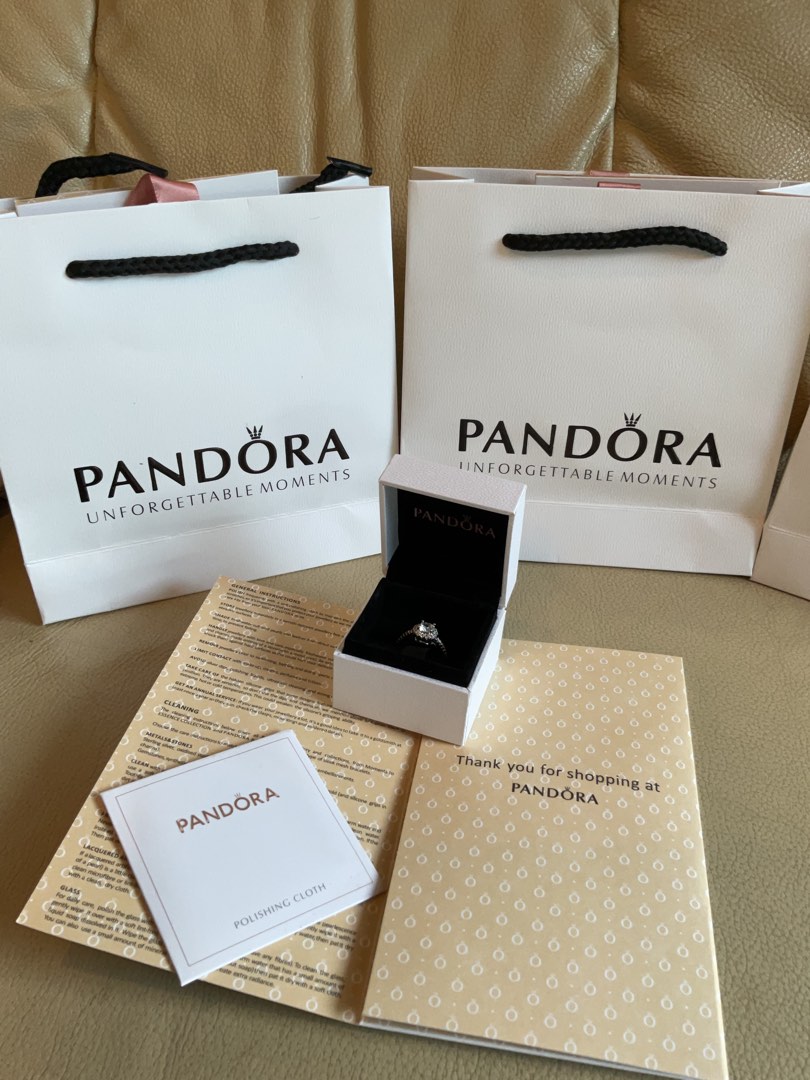 Pandora Promise Ring Collection, Women's Fashion, Jewelry & Organizers ...