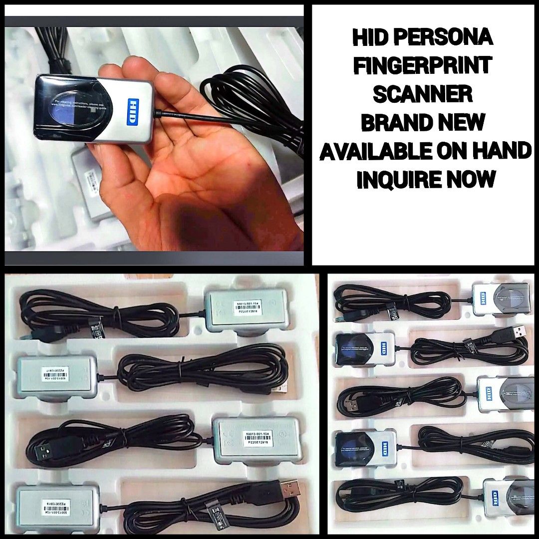 PERSONA HID FINGERPRINT SCANNER BAND NEW, Computers & Tech, Printers ...