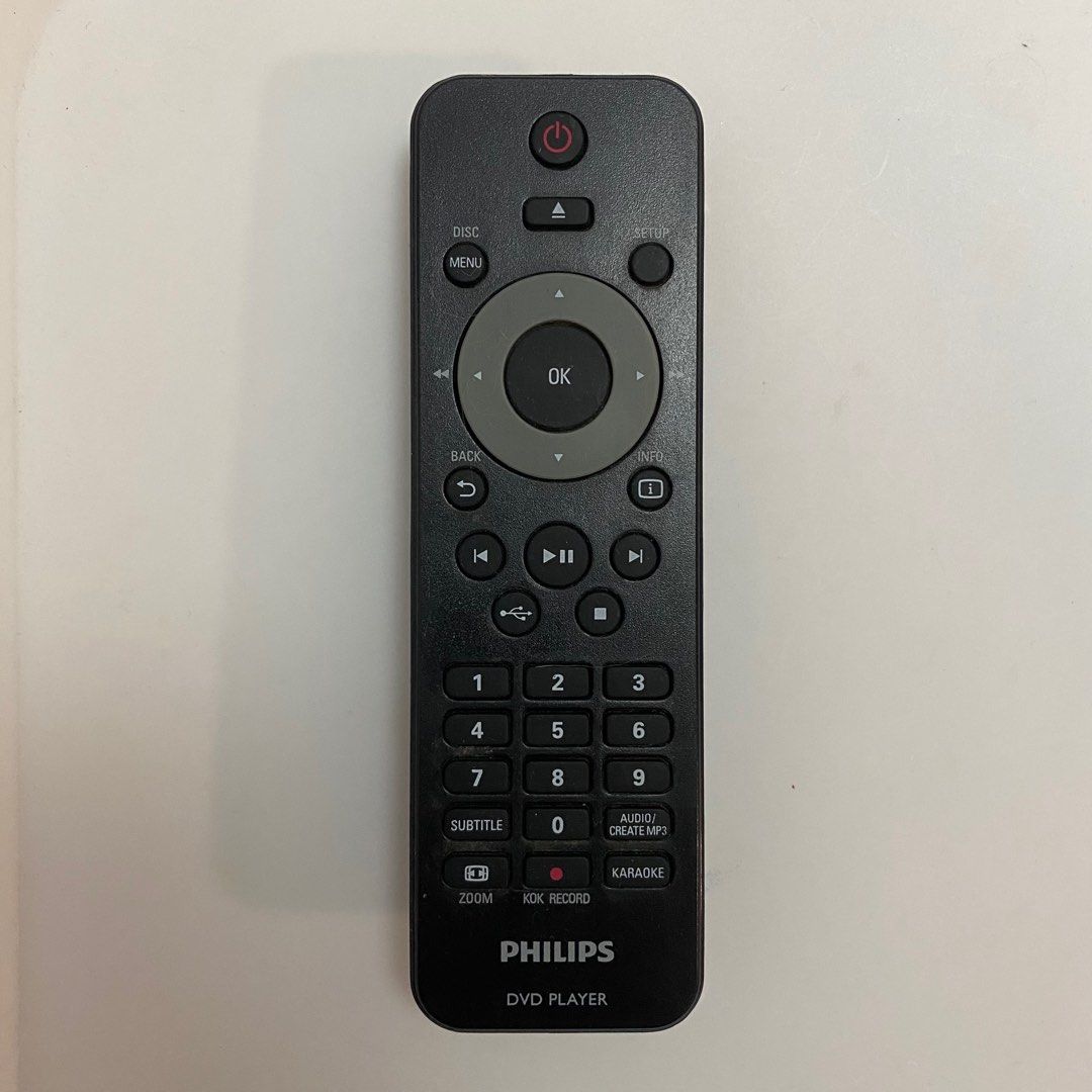 Philip DVD 機遙控器, 家庭電器, 電視 & 其他娛樂, 電視組件及配件 - Carousell