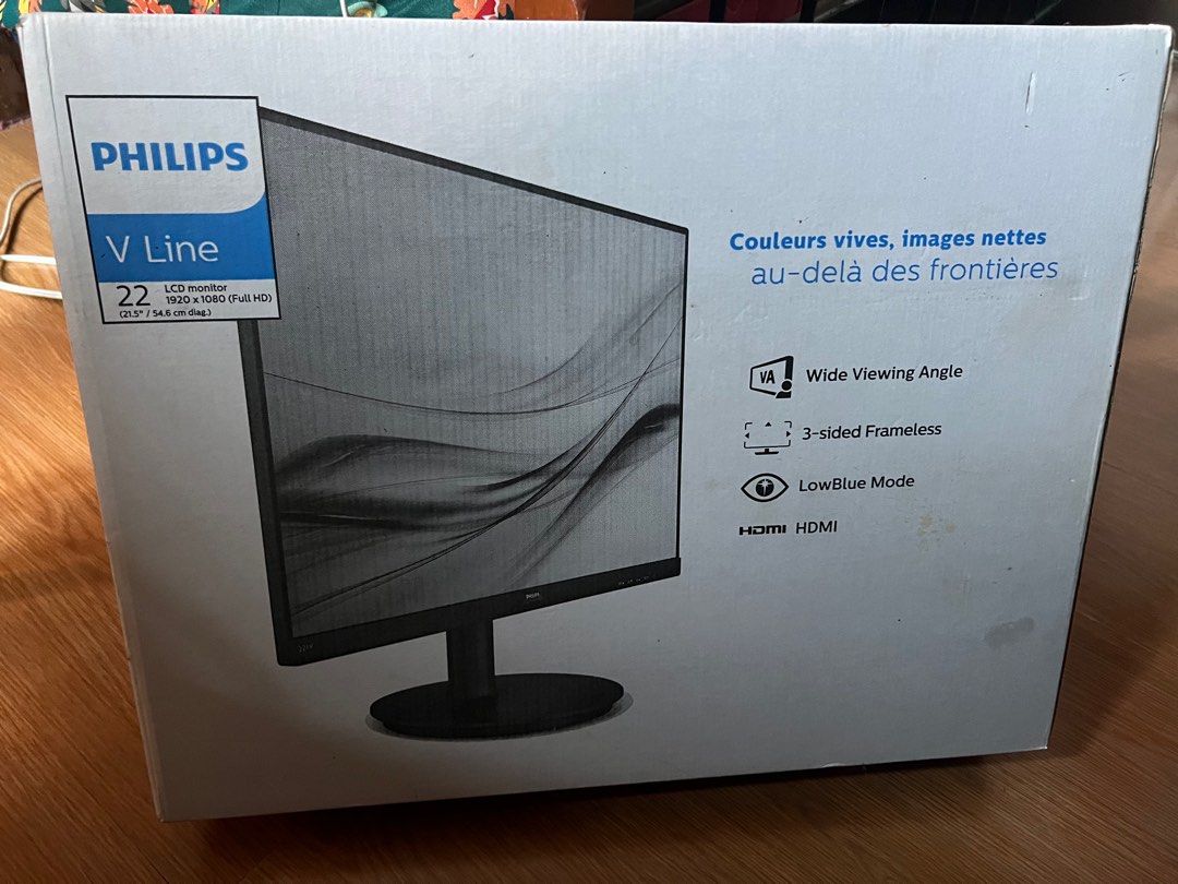 Philips V Line LCD Monitor, Computers & Tech, Desktops on Carousell
