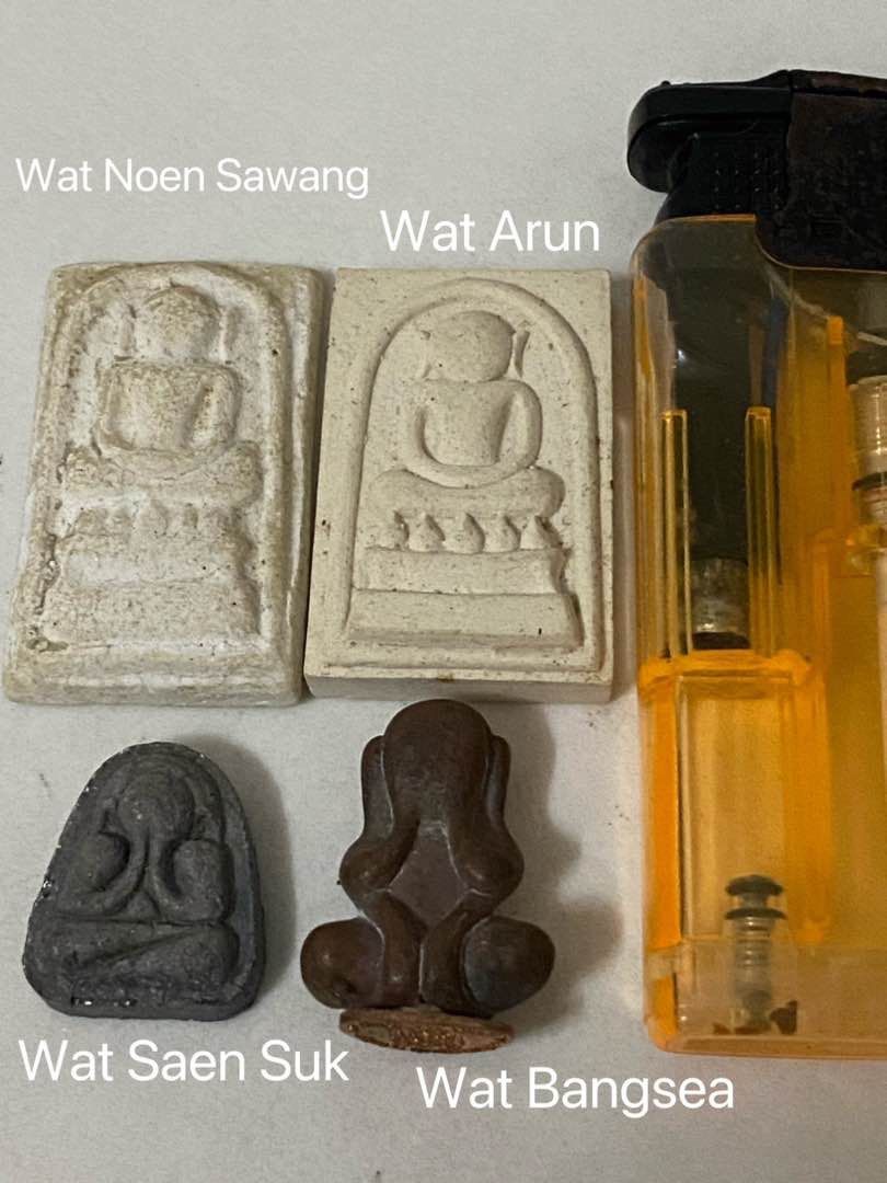Phra Pitda Wat Noen Sawang Wat Arun Wat Saen Suk Wat Bangsea, Hobbies & Toys, Memorabilia ...