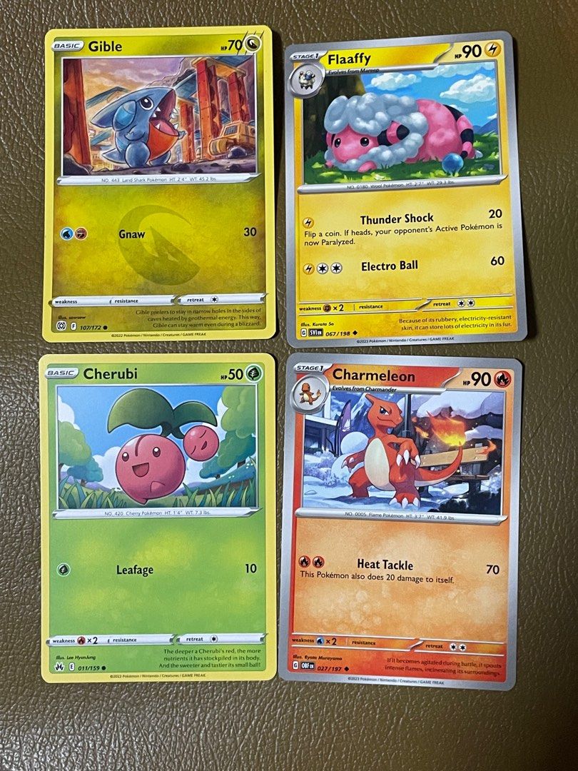 Pokémon cards real cards, Hobbies & Toys, Toys & Games on Carousell