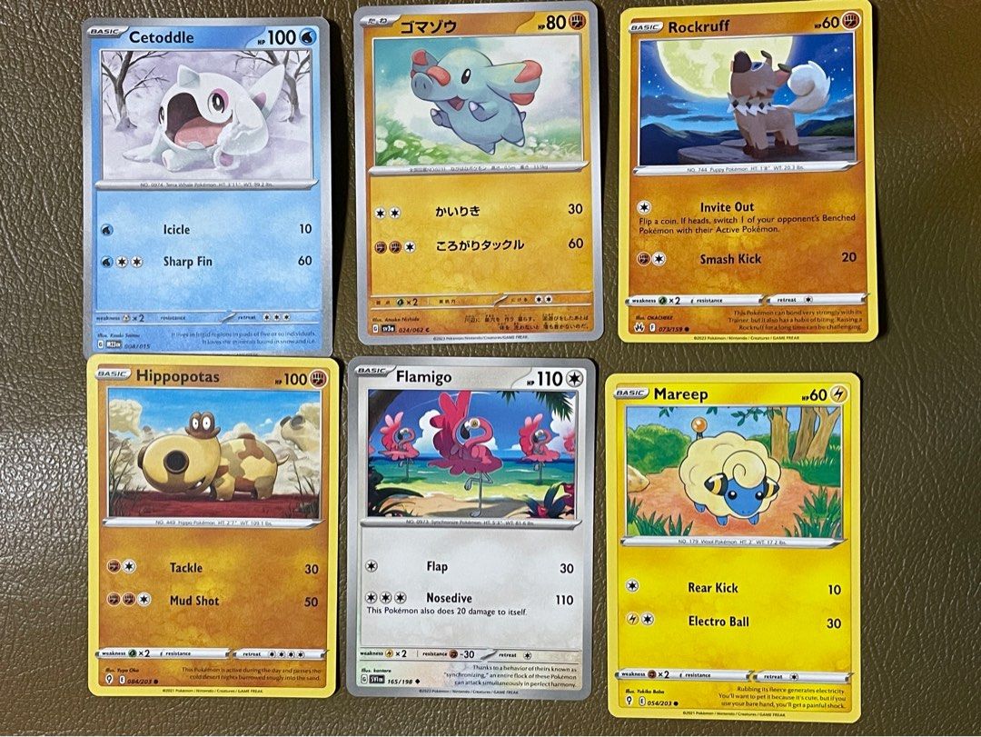 Pokémon cards real cards, Hobbies & Toys, Toys & Games on Carousell