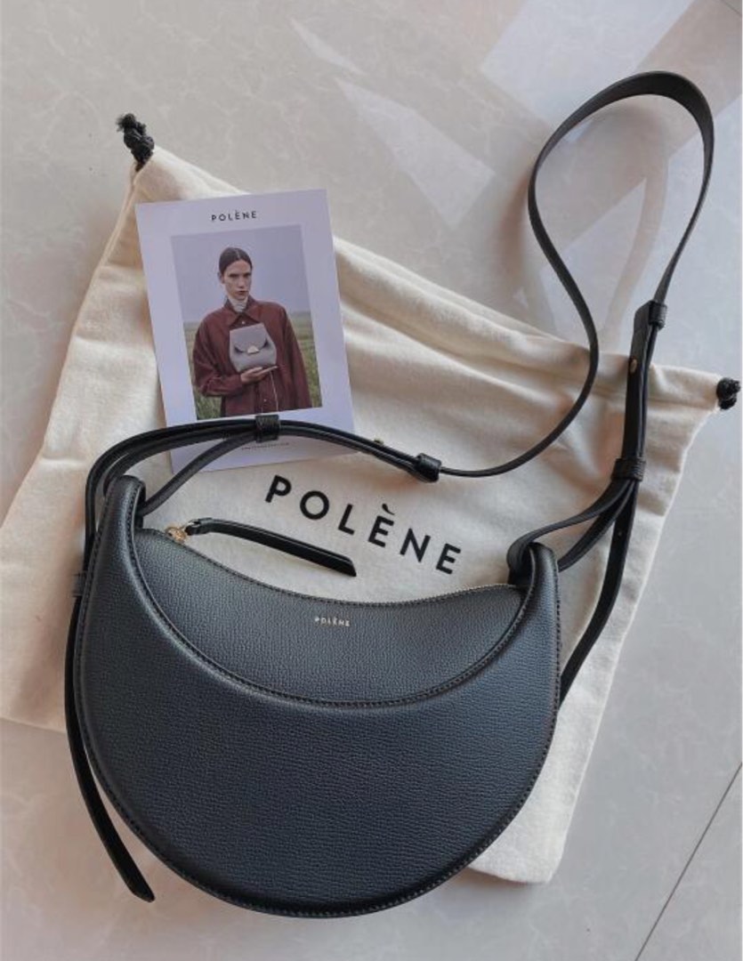 Polene half moon black shipping from korea, Luxury, Bags & Wallets on ...