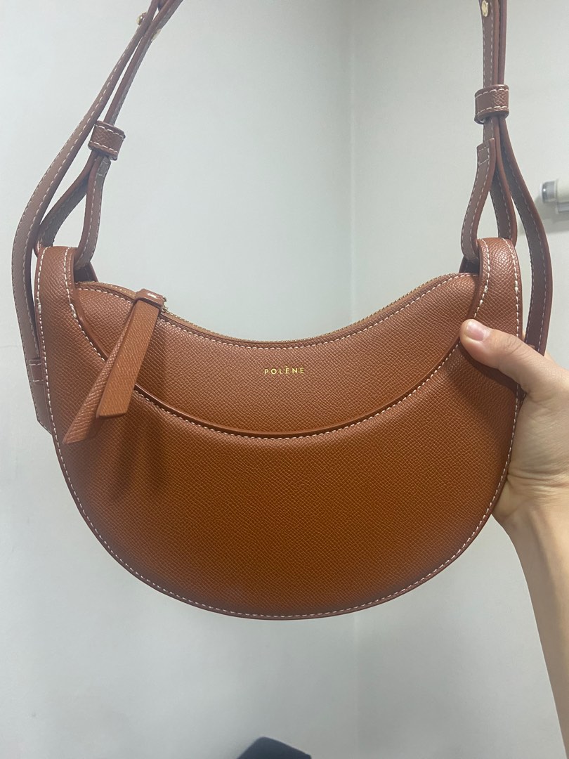 Polene Numero Dix in Camel, Women's Fashion, Bags & Wallets, Cross-body ...