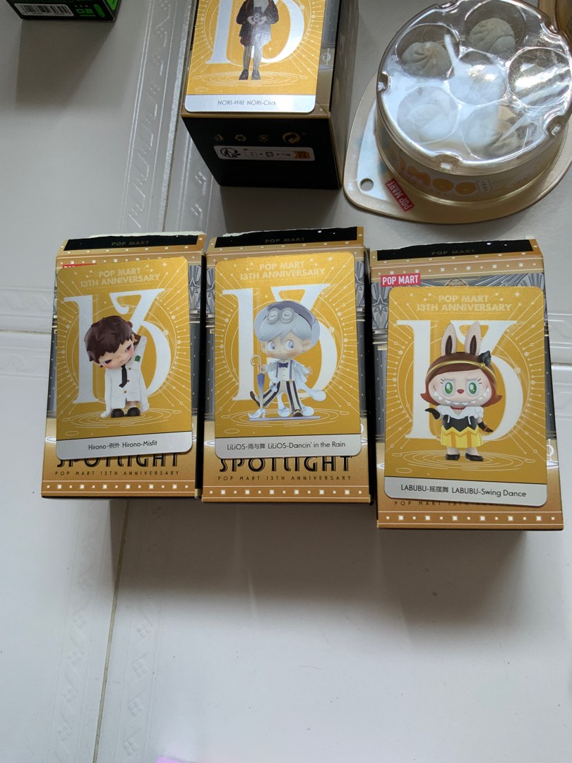 Popmart 13th anniversary Hirono, Hobbies & Toys, Toys & Games on Carousell