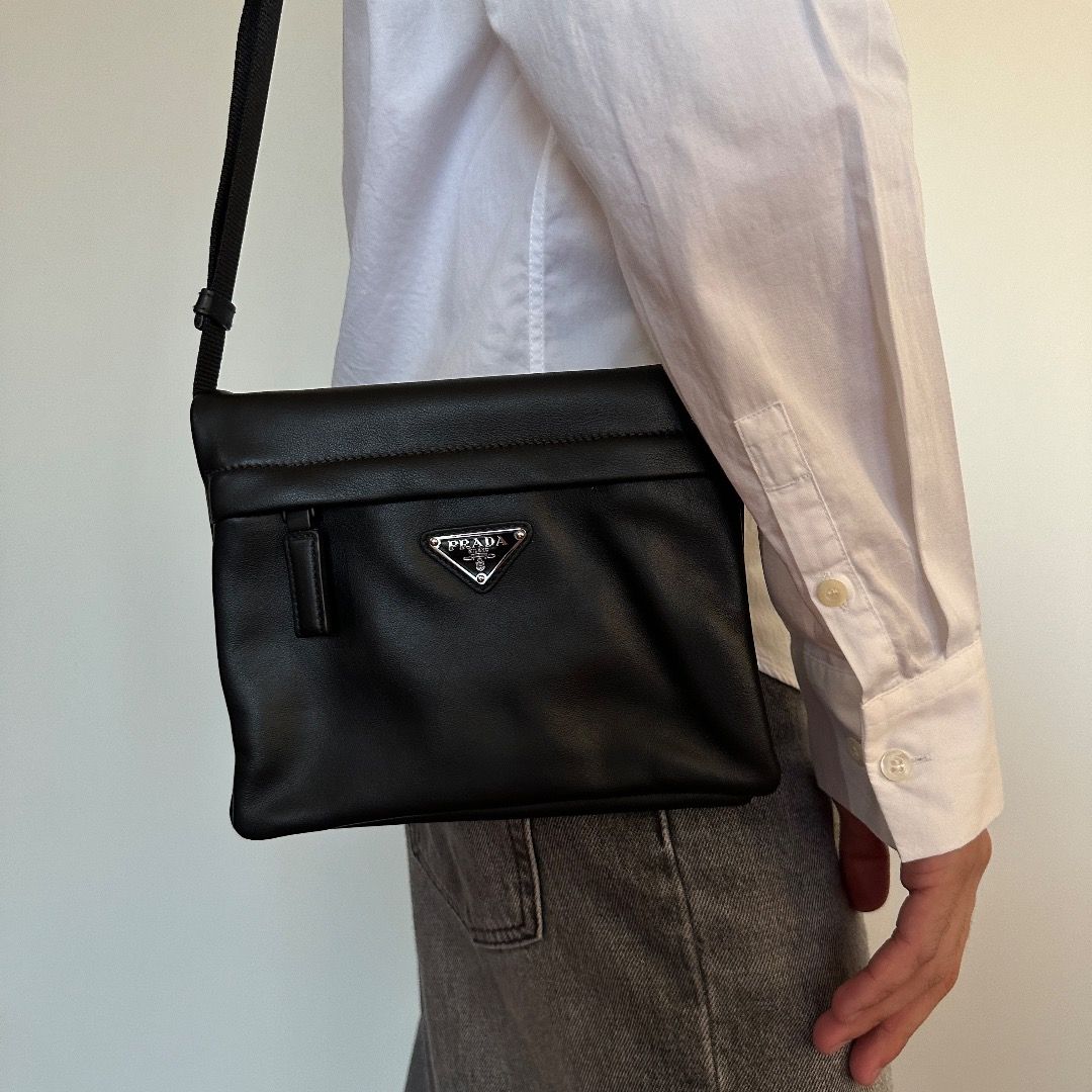 Prada Bandoliera Crossbody Bag, Luxury, Bags & Wallets on Carousell
