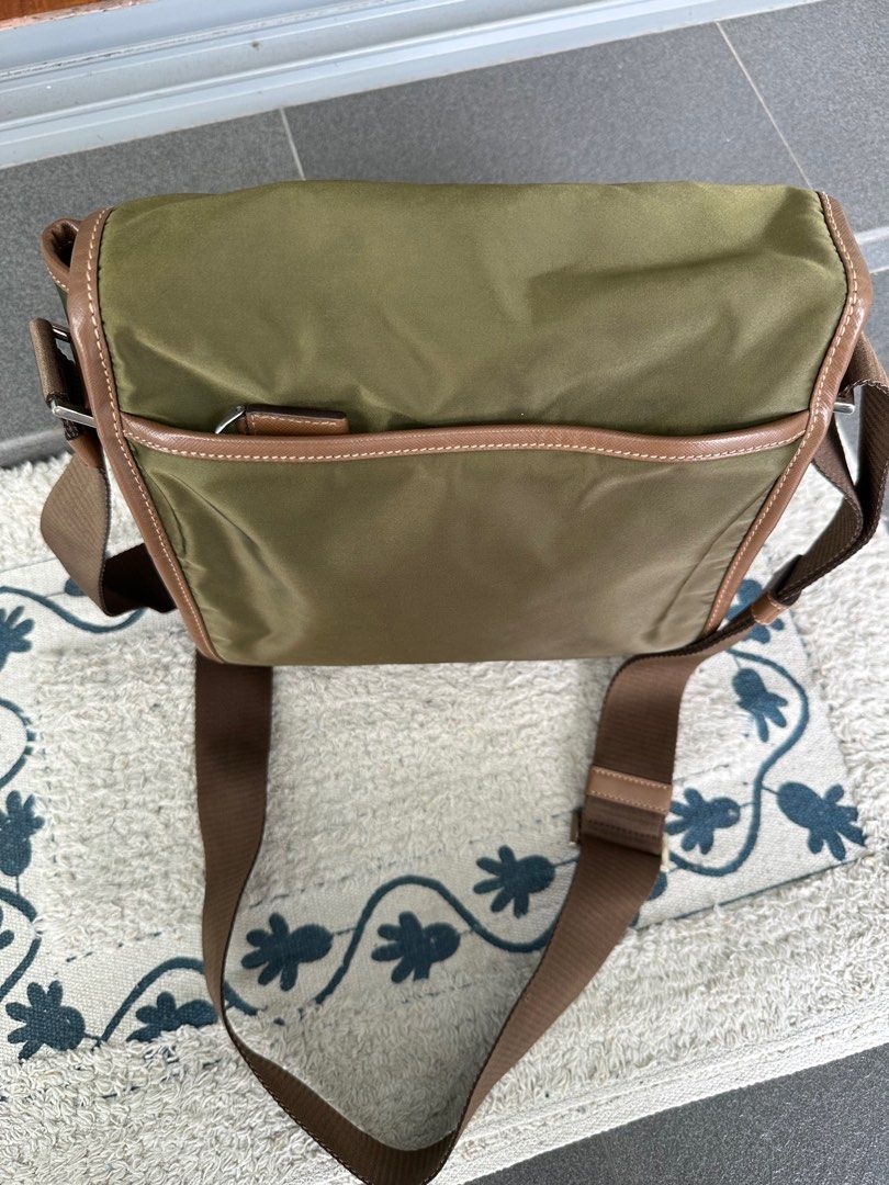 Prada sling unisex, Men's Fashion, Bags, Sling Bags on Carousell