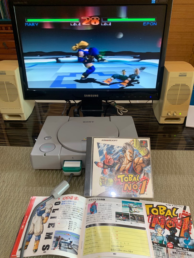 PS1 TOBAL NO.1 (JP), Video Gaming, Video Games, PlayStation on Carousell