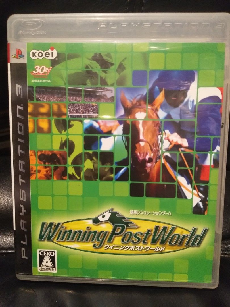 PS3 賽馬 winning post world 日版, 電子遊戲, 電子遊戲, PlayStation - Carousell