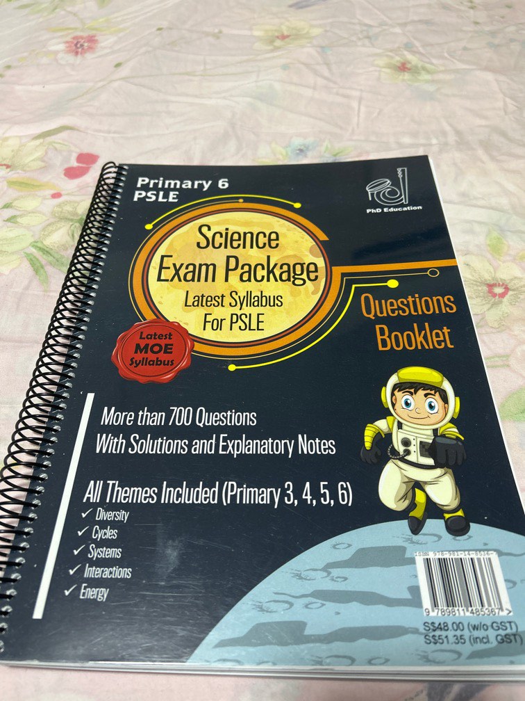 PSLE Science Package (question + answer booklet), Hobbies & Toys, Books & Magazines, Assessment ...