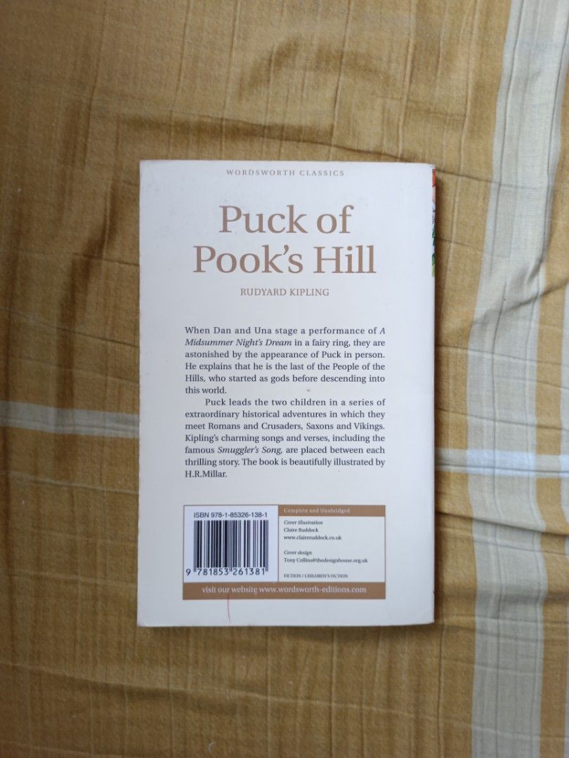 Puck of Pook's Hill by Rudyard Kipling, Hobbies & Toys, Books ...