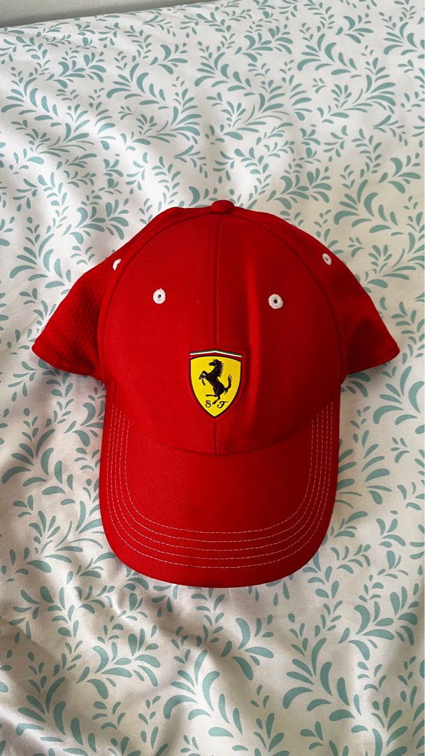 Puma Ferrari - Red Cap Snapback Dadhat, Men's Fashion, Watches ...