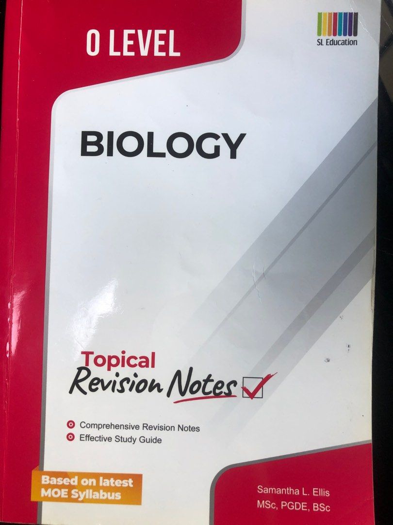 Pure biology O Level Topical Revision Notes, Hobbies & Toys, Books ...