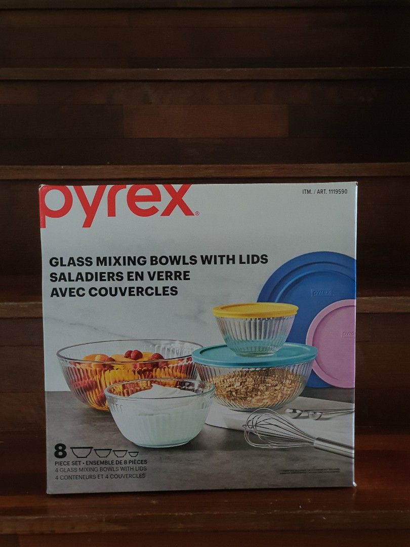 Pyrex glass mixing bowl, TV & Home Appliances, Kitchen Appliances, Other Kitchen Appliances on ...