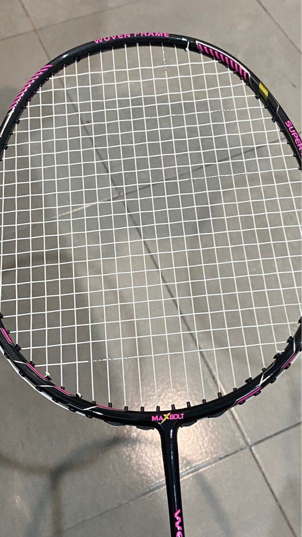 racket maxbolt woven tech60, Sports Equipment, Sports & Games, Racket ...