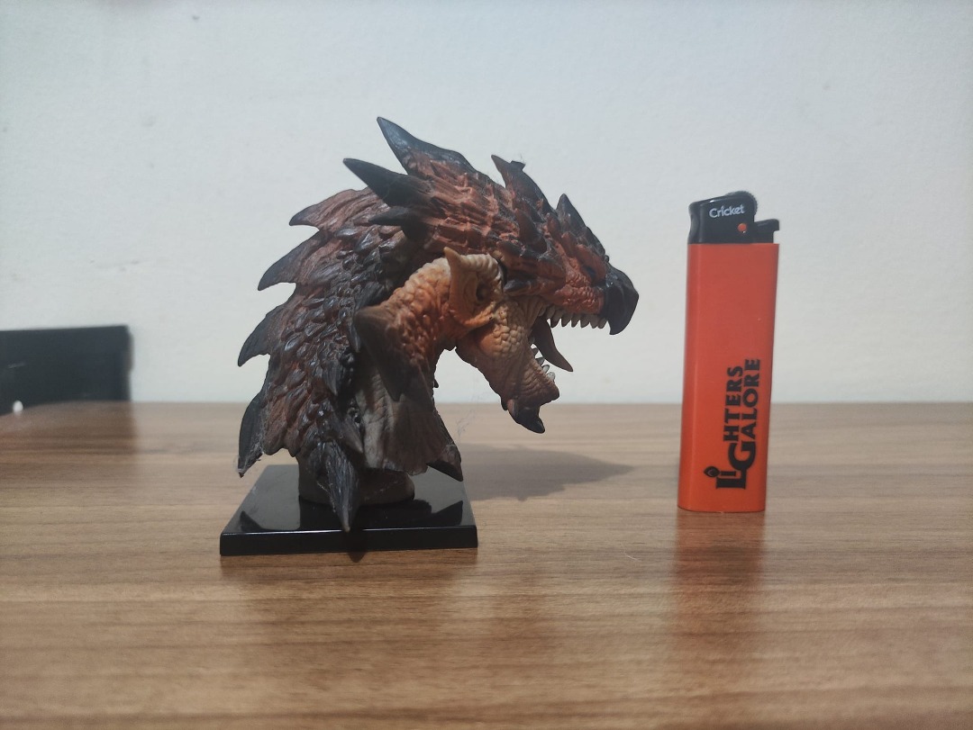 Rathalos - Monster Hunter Head Figure (Bandai), Hobbies & Toys, Toys ...