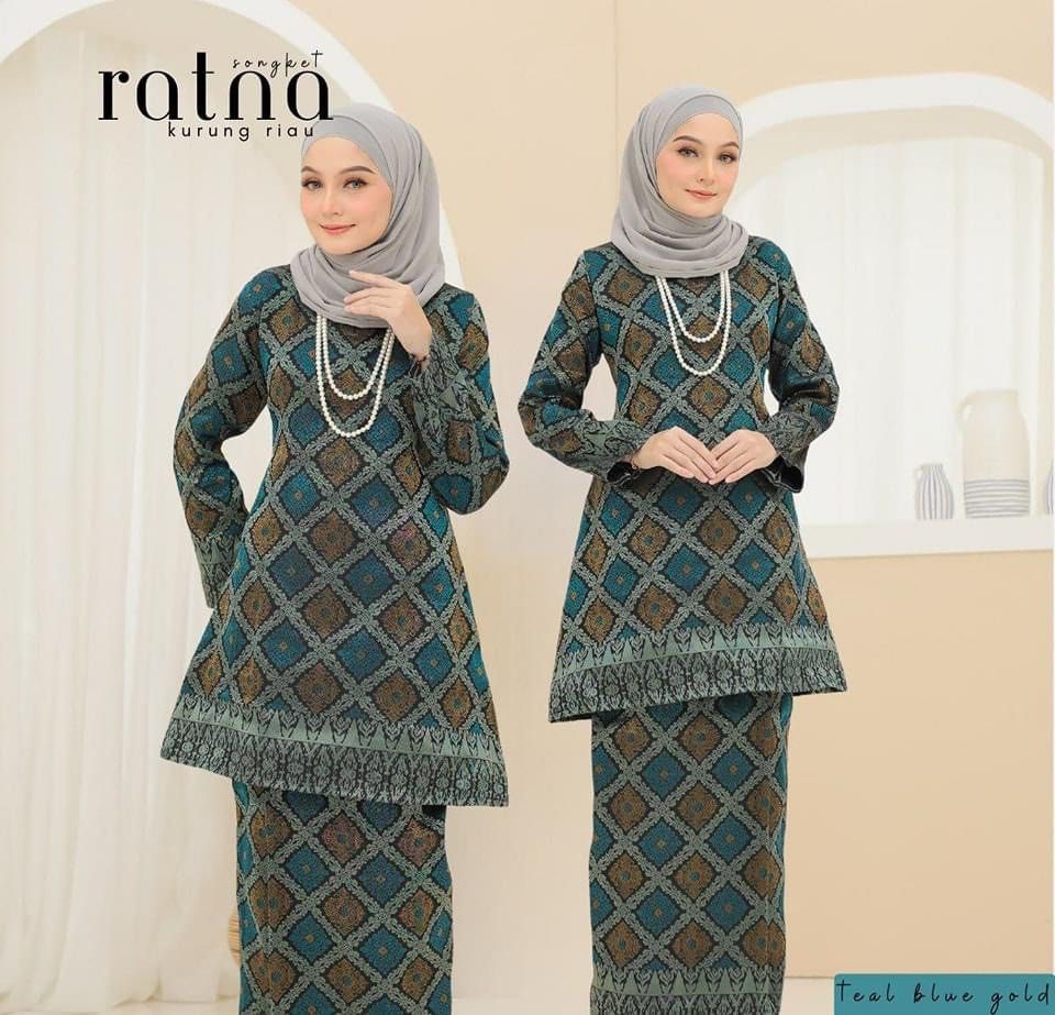Ratna Songket (PO), Women's Fashion, Muslimah Fashion, Baju Kurung ...