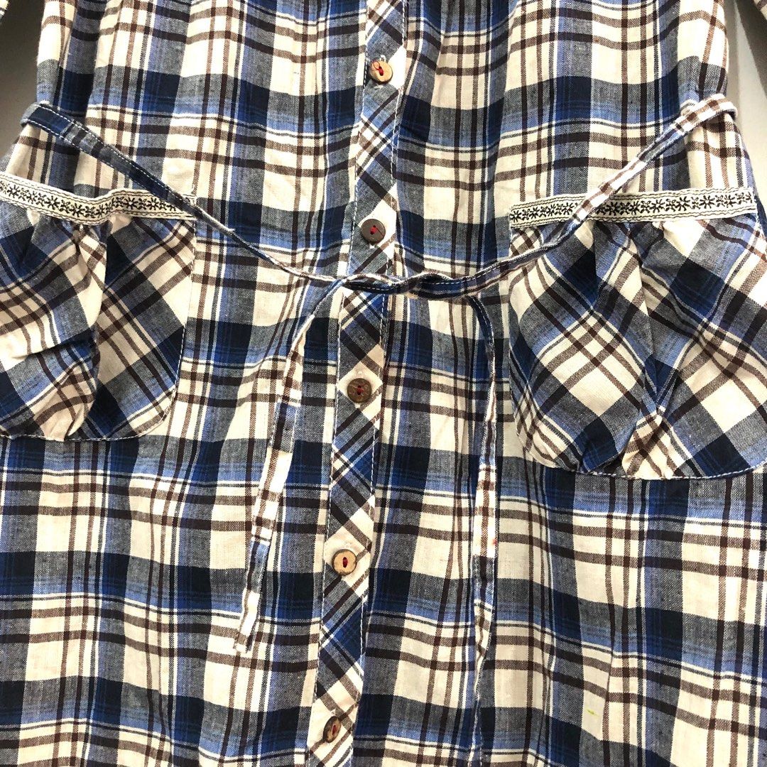 Ray Cassin Japan Organic Cotton Classic Style Mini Dress, Women's ...