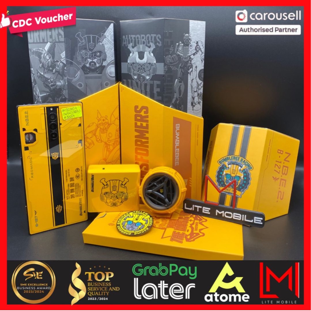 Red Magic 8S Pro Plus 5G 512GB Bumblebee Limited editions, Mobile ...