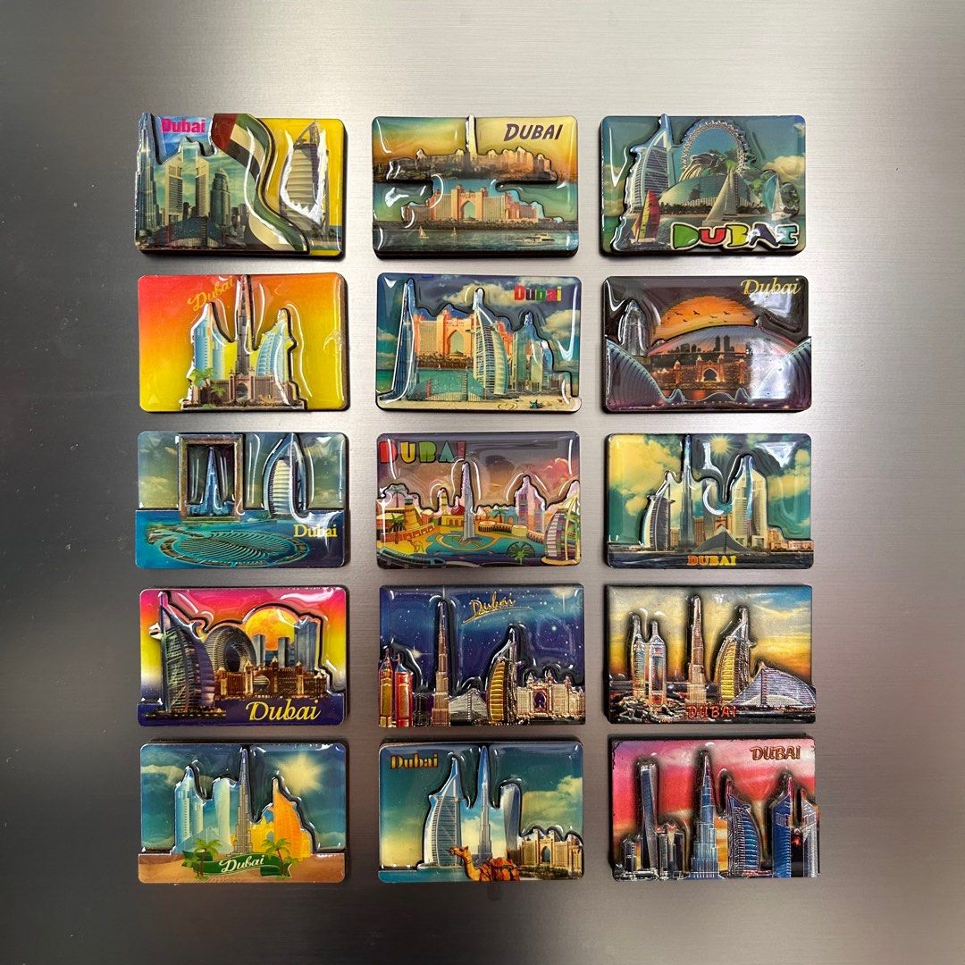 Refrigerator Ref Magnets (Sold per Piece), Hobbies & Toys, Travel ...