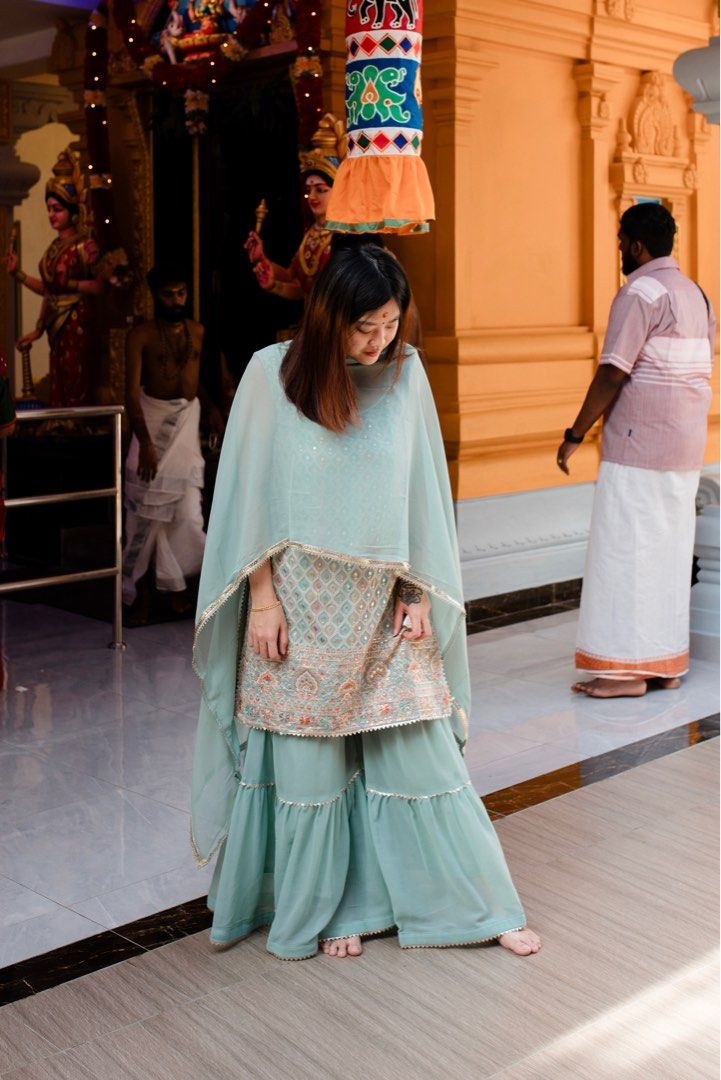 RENTAL SEWA Indian outfit for rent sewa saree lengha sharara Punjabi ...