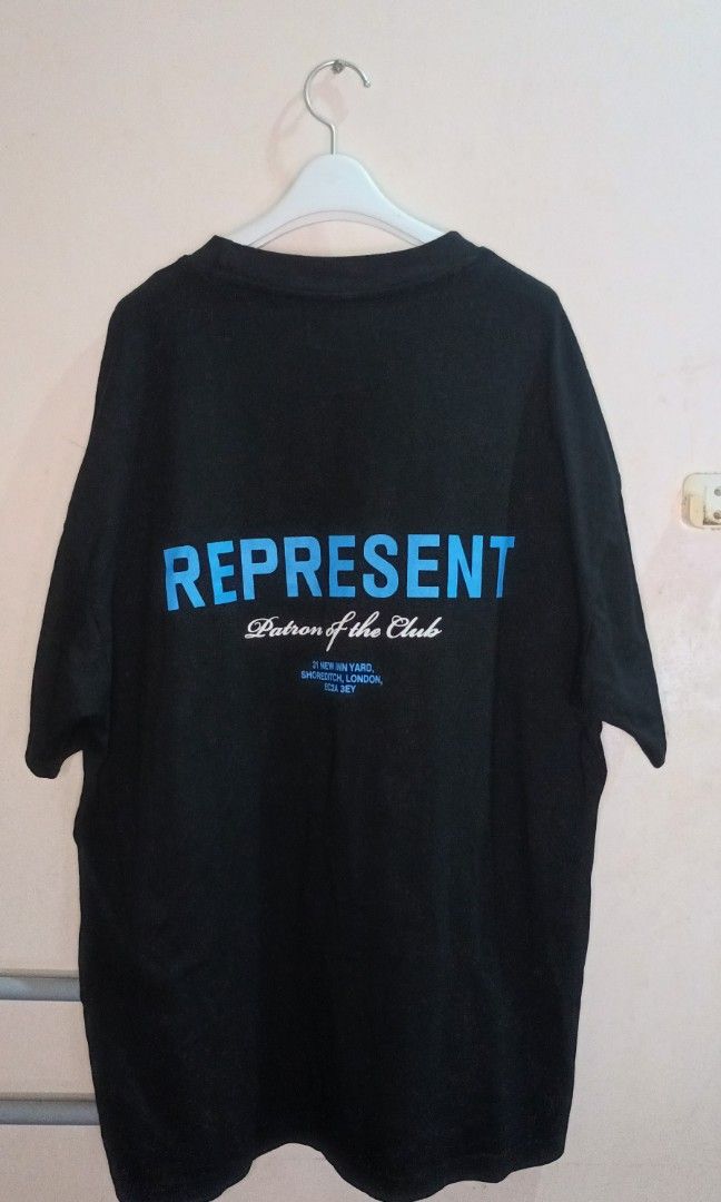 Represent "Patron of the club" shirt, Men's Fashion, Tops & Sets ...