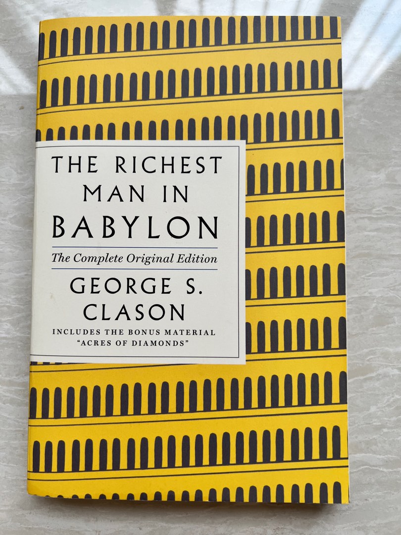 Richest man in Babylon, Hobbies & Toys, Books & Magazines, Fiction ...